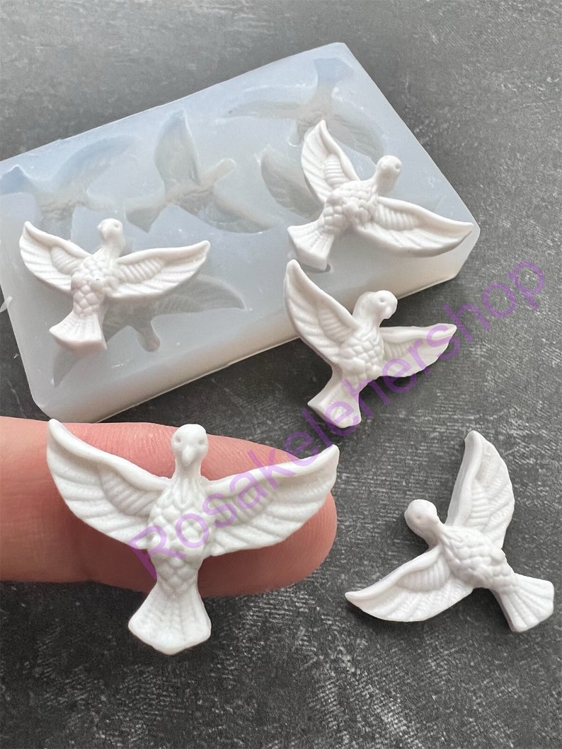 Dove Bird Silicone Mold Size Small for - Etsy