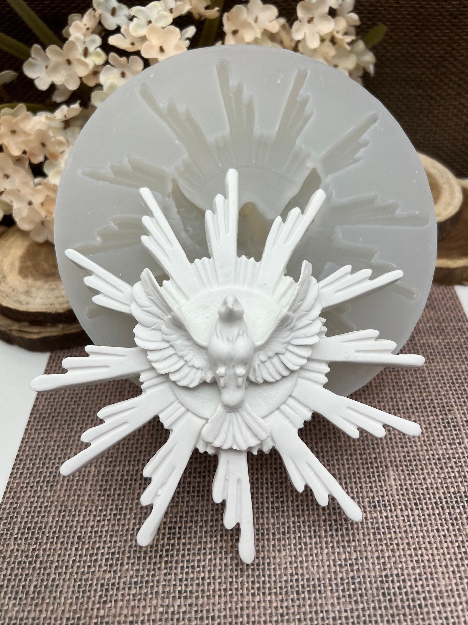 HOLY SPIRIT Handmade Silicone Mold #8 for Christmas Ornament-holidays ...