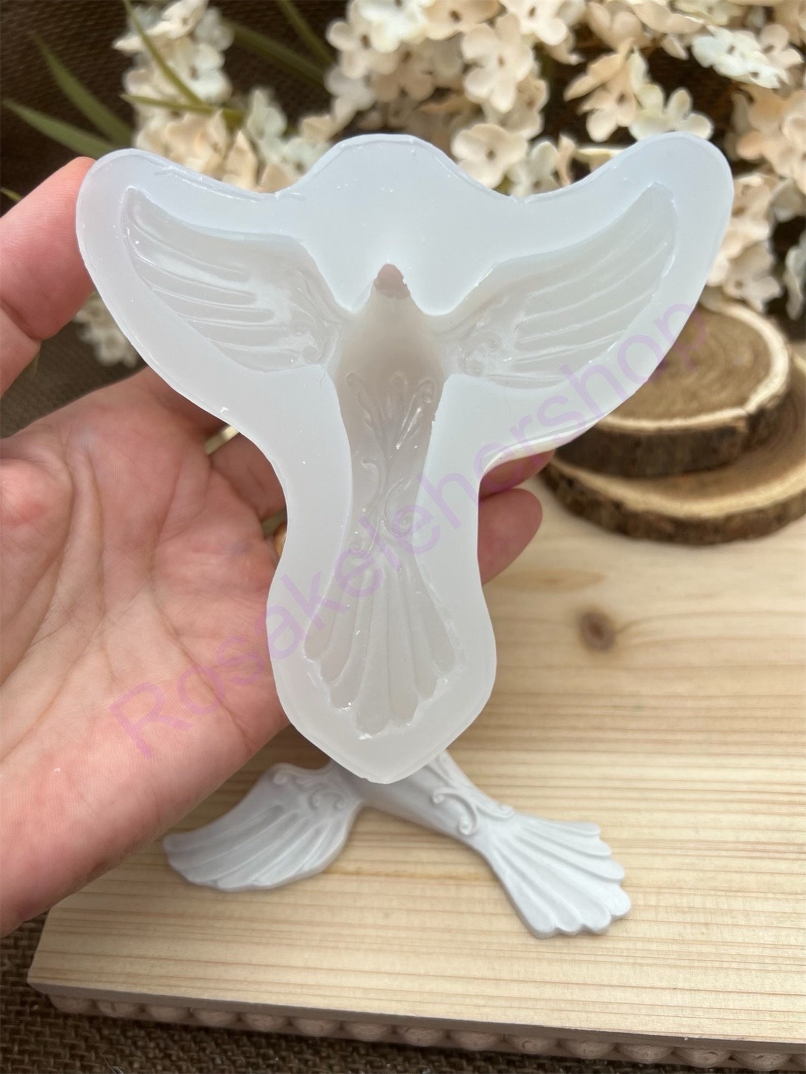 Pigeon Dove Bird Handmade Silicone Mold for Christmas & Religious ...