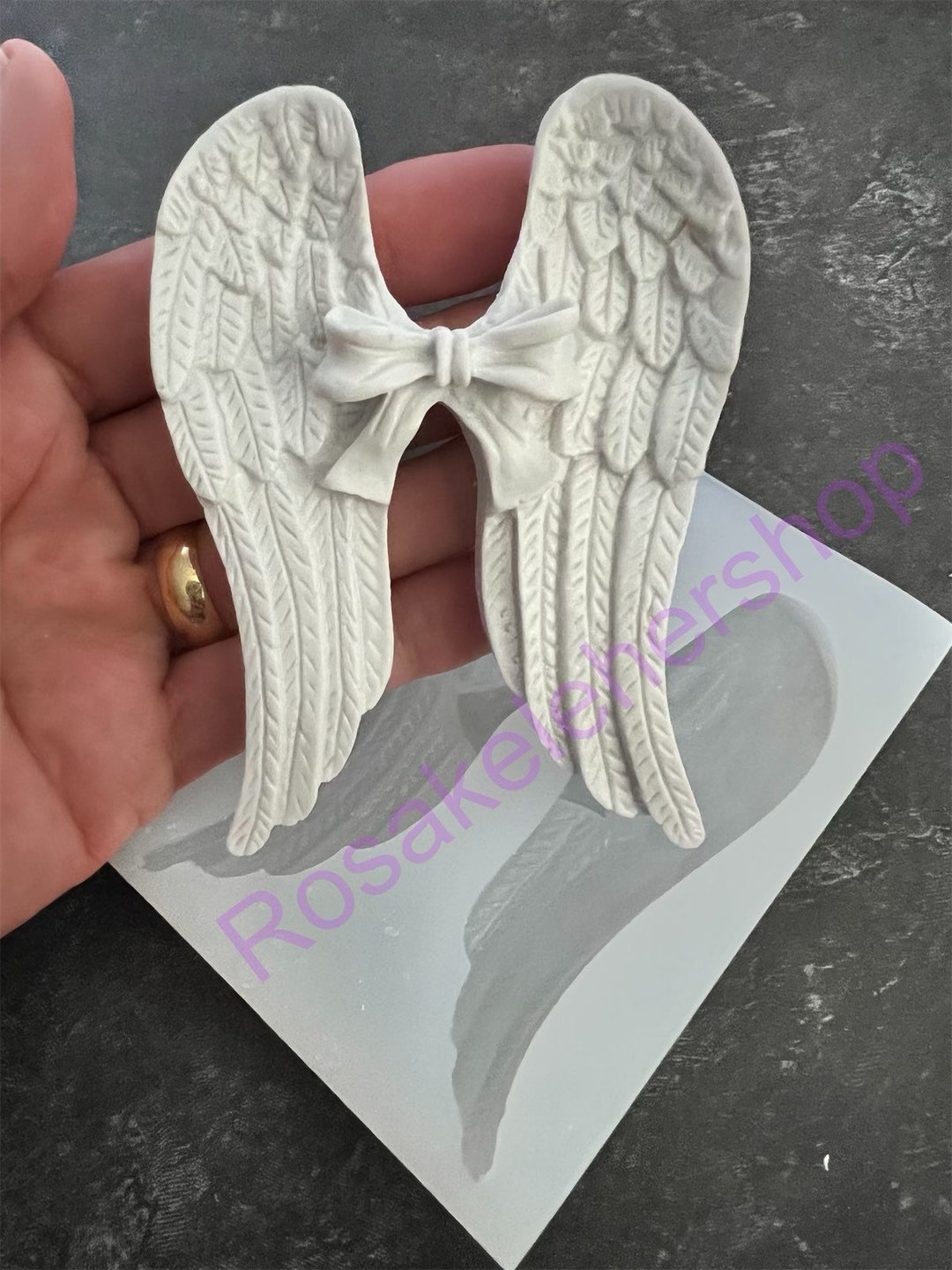 EXTRA LARGE Angel Wings-wing Silicone Mold (3) -resin-crafts-clay ...