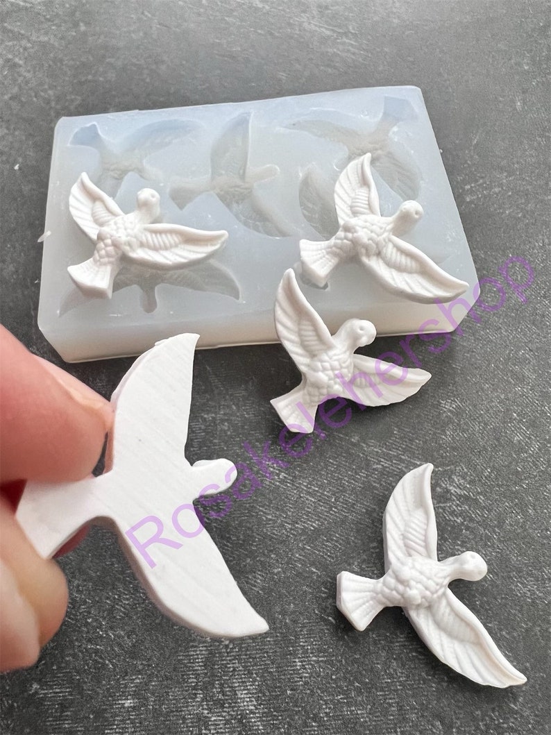 Dove Bird Silicone Mold Size Small for - Etsy