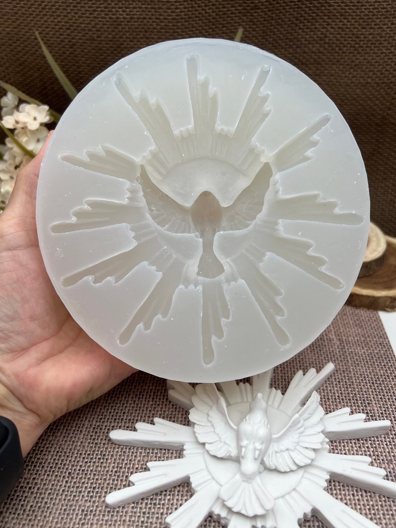 HOLY SPIRIT Handmade Silicone Mold #8 for Christmas Ornament-holidays ...