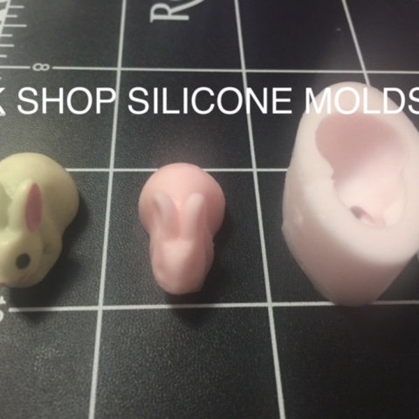 Silicone 3d Rabbit Mold - Etsy