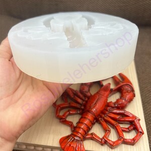 Red Lobster 3d-sea Fish Handmade Silicone Mold for Fondant-resin ...
