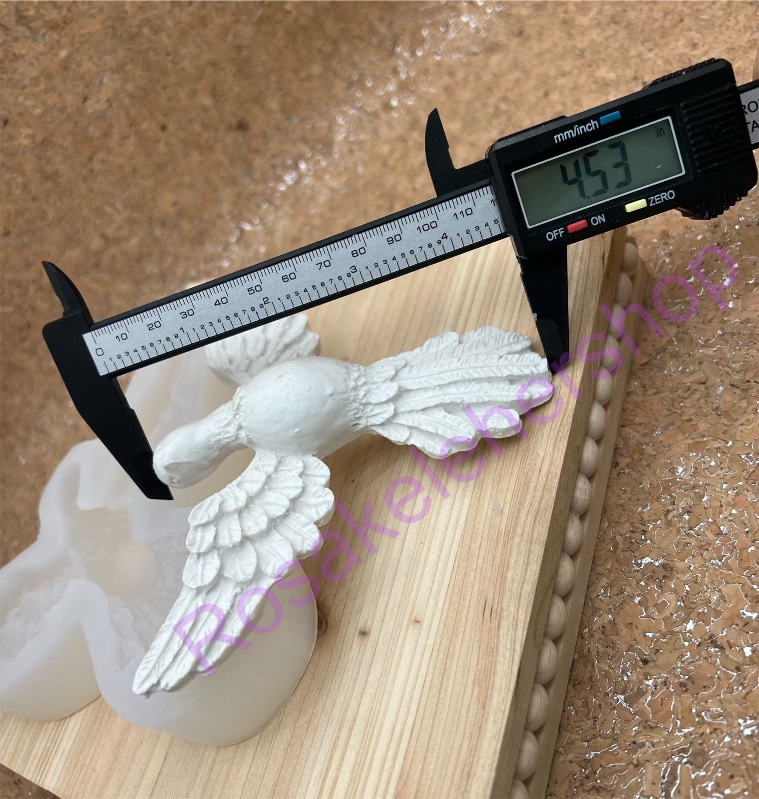 Pigeon Dove Bird Silicone Mold Size X-large for Fondant-resin ...