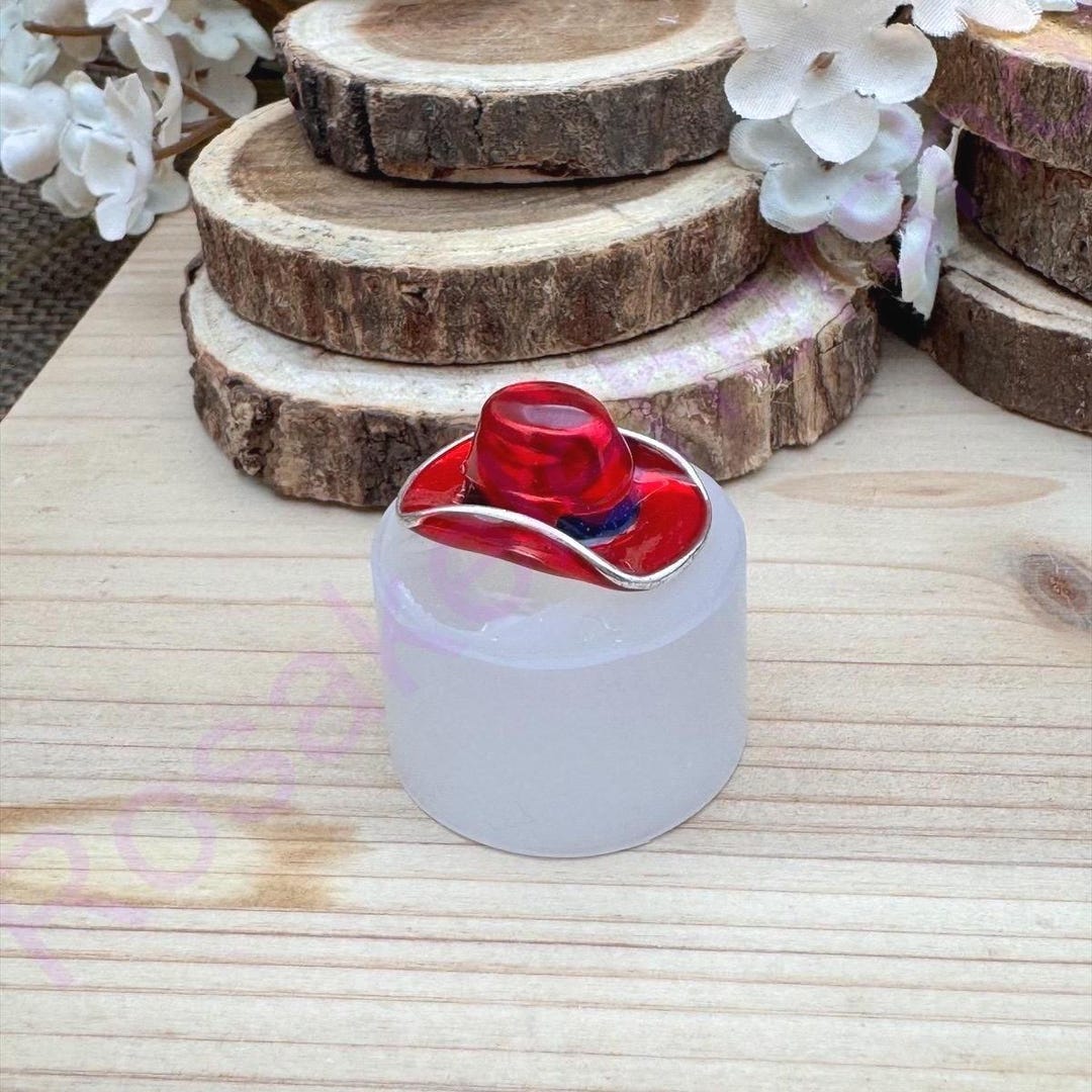 3D Tiny Hat Silicone Mold-cowboy Hat for Fondant-jewelry-polymer Clay ...