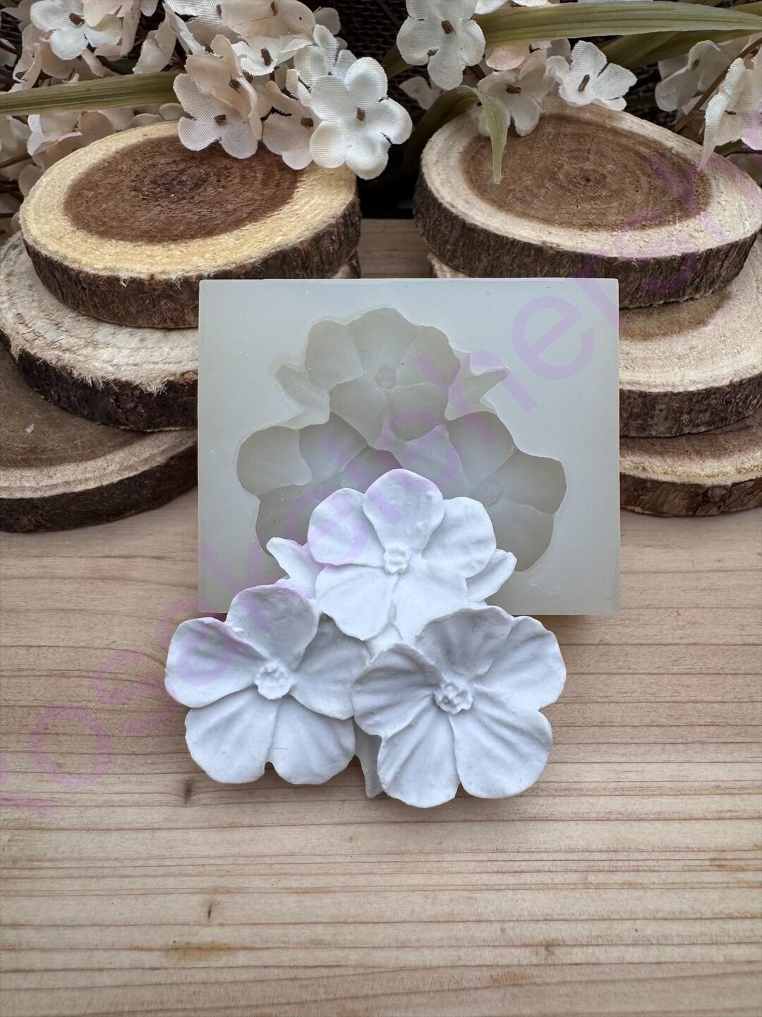 Flowers Bouquet Handmade Silicone Mold-flower-spring-summer for Fondant ...