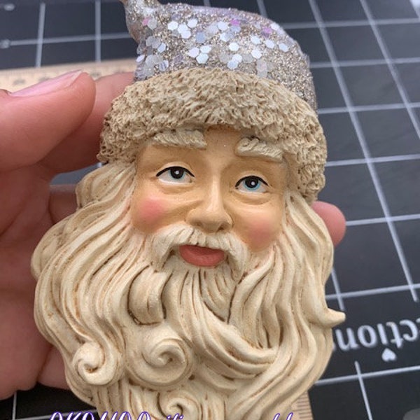 Santa Face Mold - Etsy
