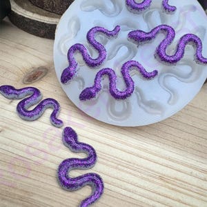 Halloween SNAKE Handmade Silicone Mold-wild Animal for Resin-crafts ...