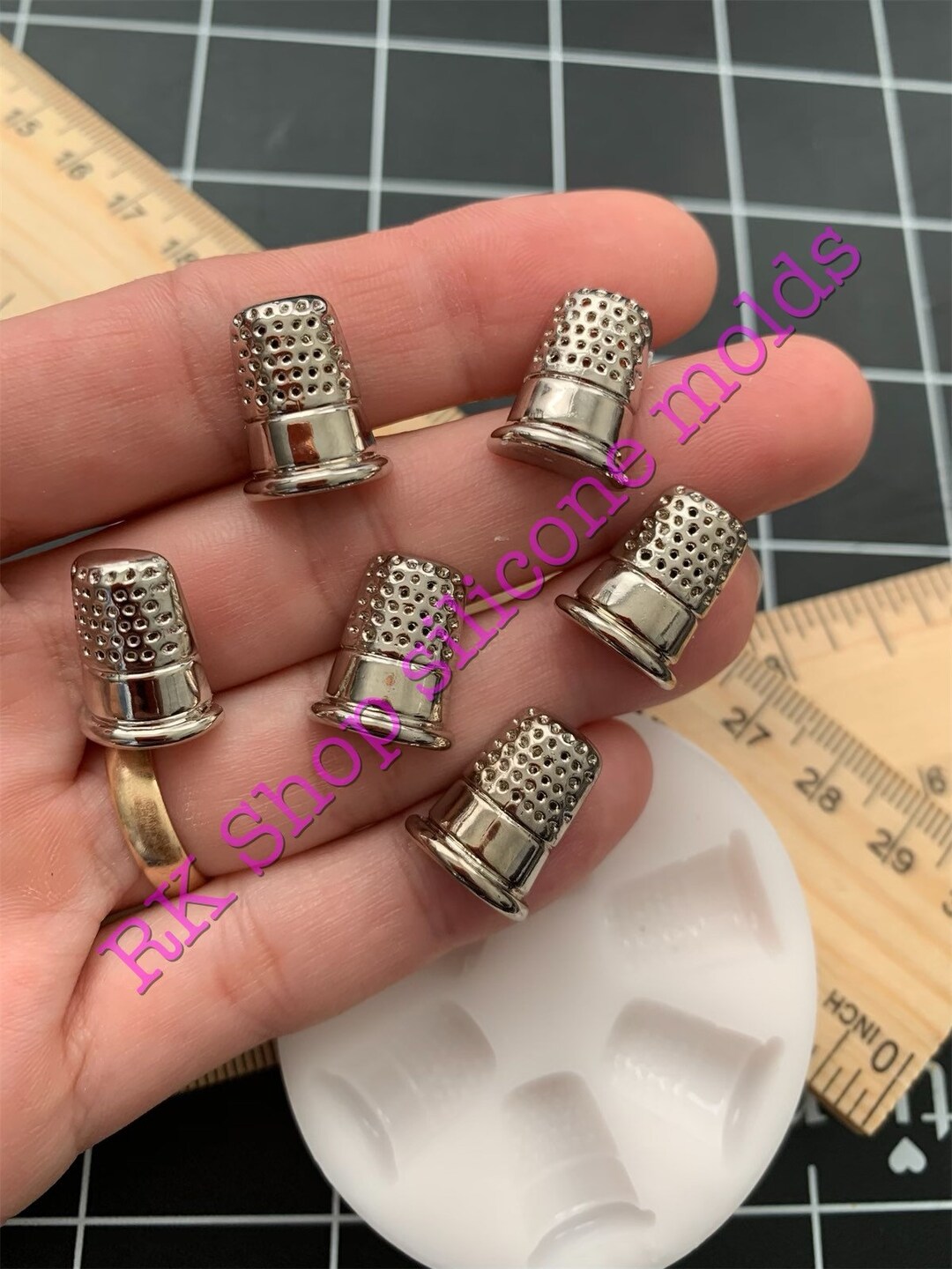 Thimble Size Very Small Silicone Molds for Fondant-handcrafts-resin ...