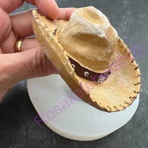 Large 3D Hat Silicone Mold-cowboy Hat for Jewelry-polymer Clay-resin ...