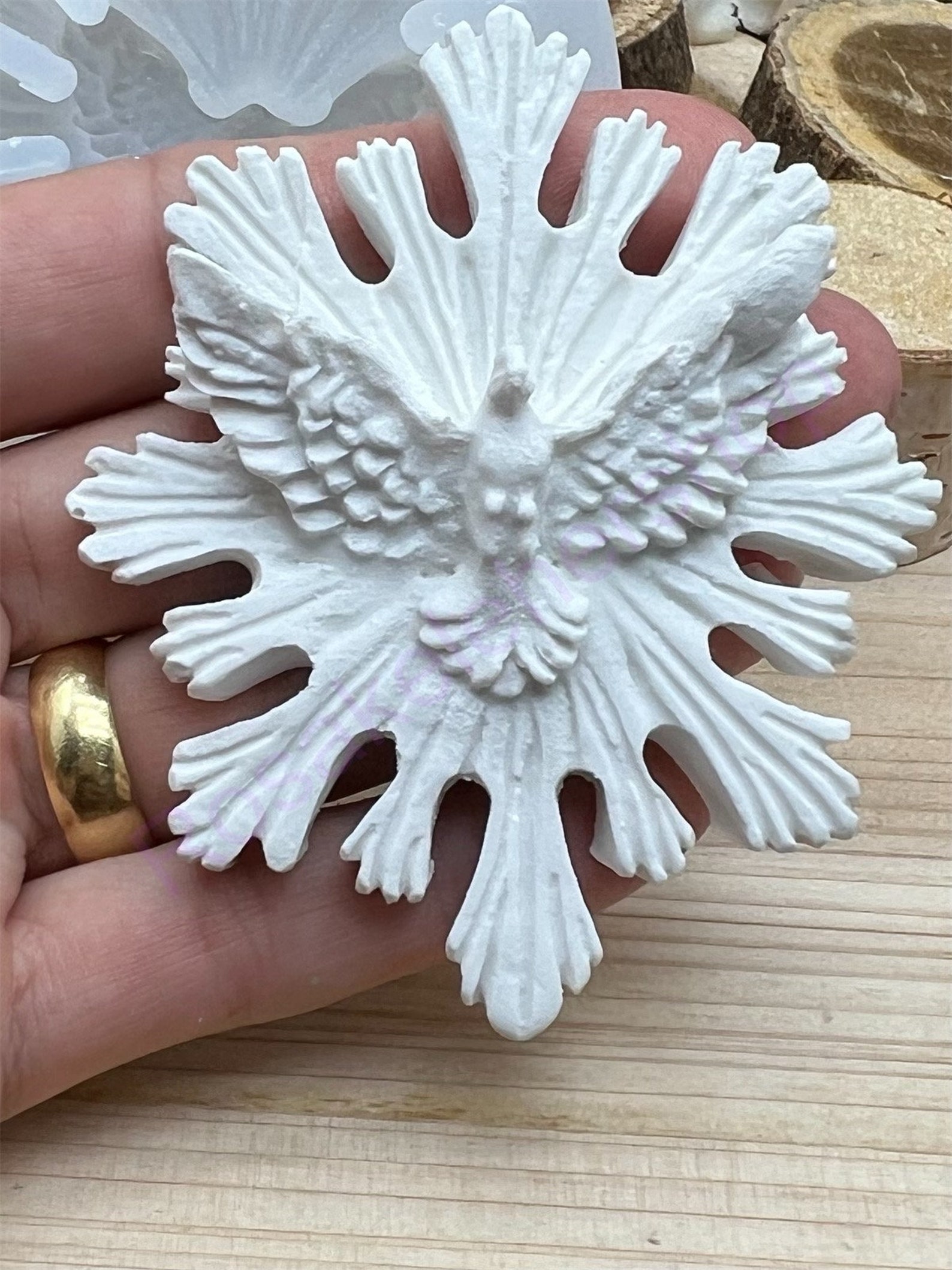 HOLY SPIRIT Silicone Mold #10 Christmas Ornament-resin-handcrafts ...