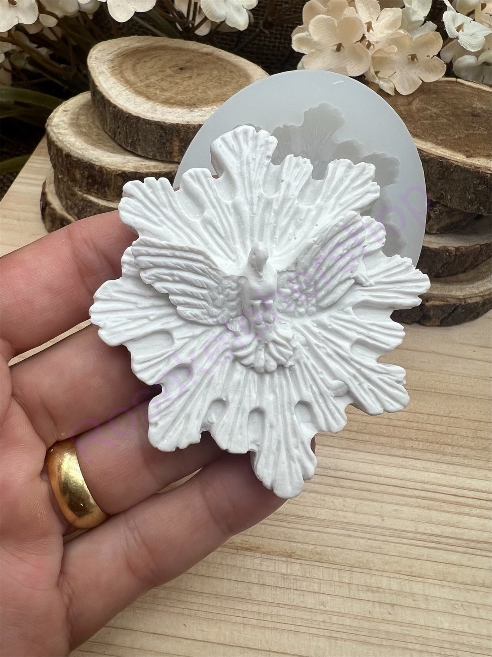 HOLY SPIRIT Silicone Mold #2 Christmas Ornament-resin-handcrafts ...