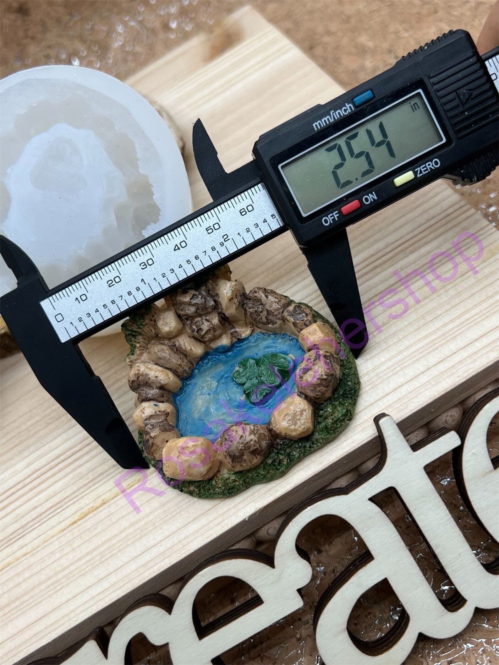 Small Lake-pond Silicone Mold -fishi Pond-resin-clay-handcrafts-soap ...