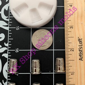 Thimble Size Very Small Silicone Molds for Fondant-handcrafts-resin ...