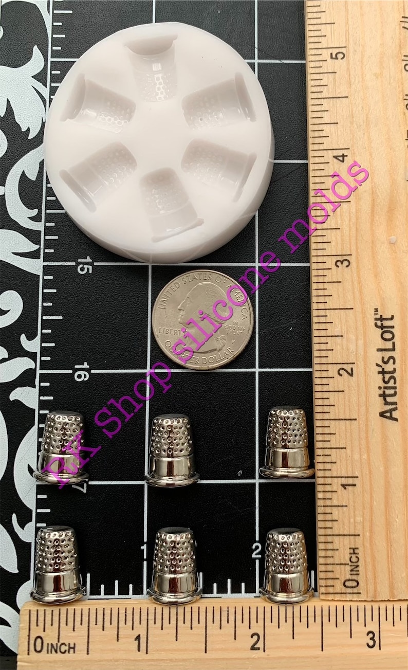 Thimble Size Very Small Silicone Molds for Fondant-handcrafts-resin ...