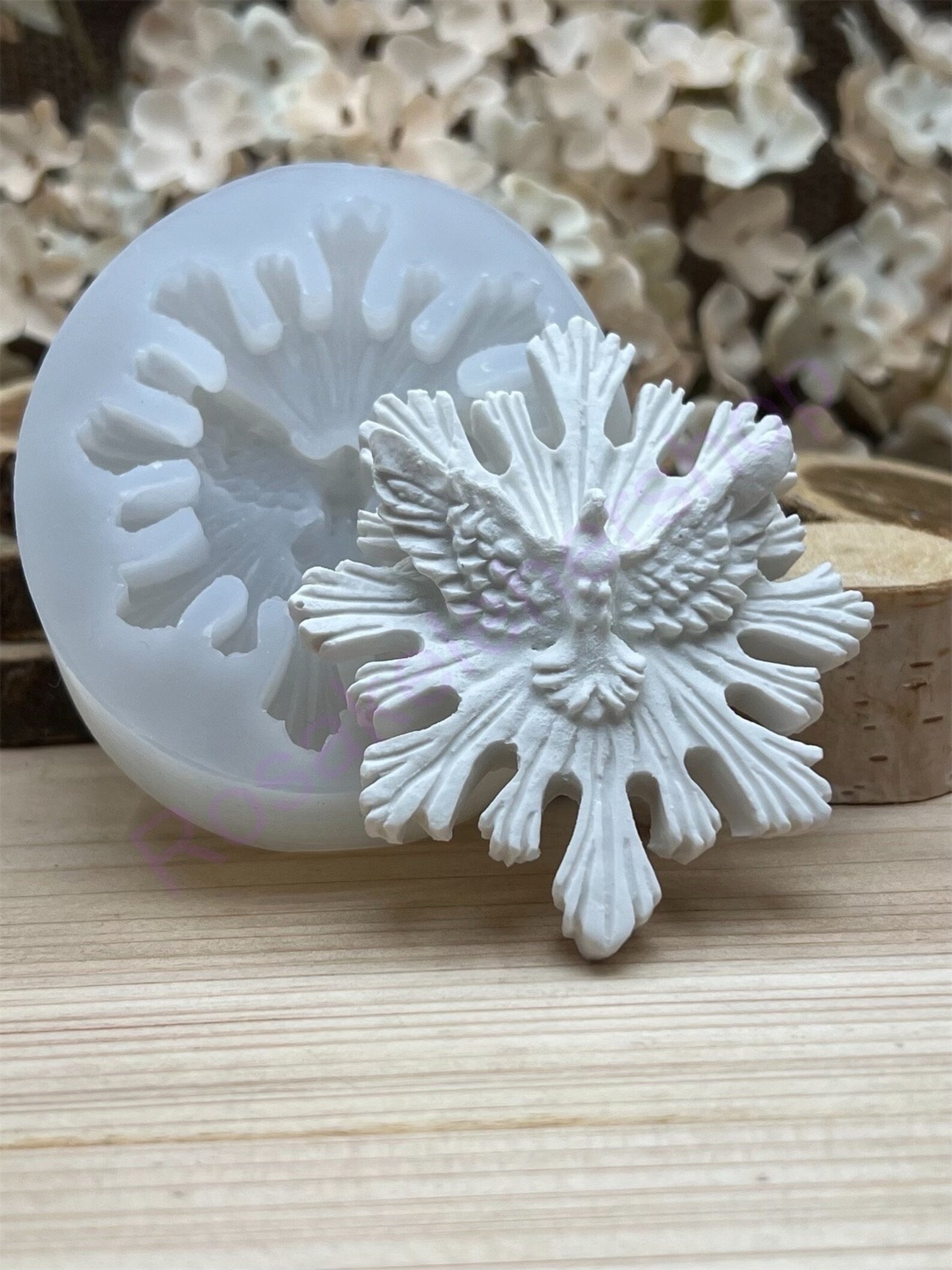 HOLY SPIRIT Silicone Mold #10 Christmas Ornament-resin-handcrafts ...