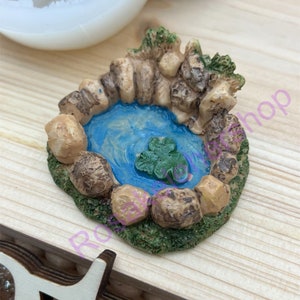 Small Lake-pond Silicone Mold -fishi Pond-resin-clay-handcrafts-soap ...