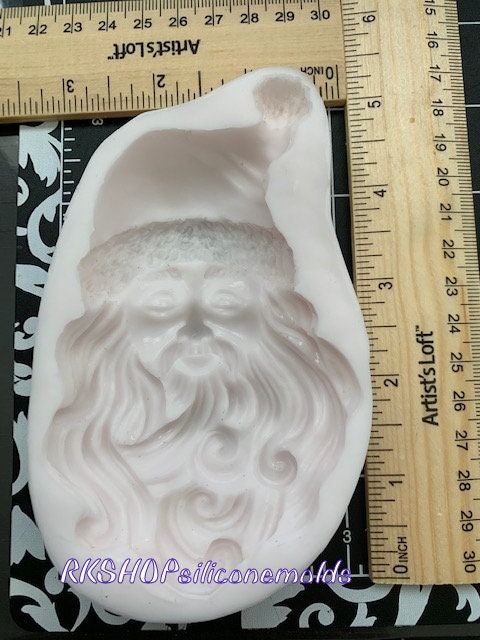 Large Santa Claus's-christmas Silicone Mold for Fondant-resin ...