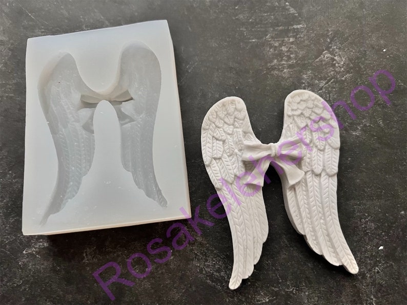 EXTRA LARGE Angel Wings-wing Silicone Mold (3) -resin-crafts-clay ...