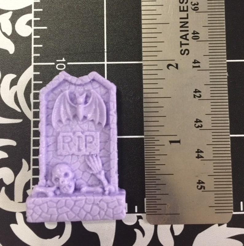 RIP Skull Tombstone Silicone Mold-cememetery Head - Etsy