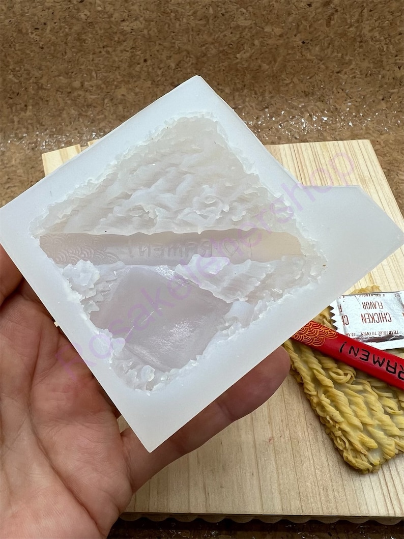 Instant Noodles 3D Pasta-instant Ramen Noodle Block-food Handmade ...