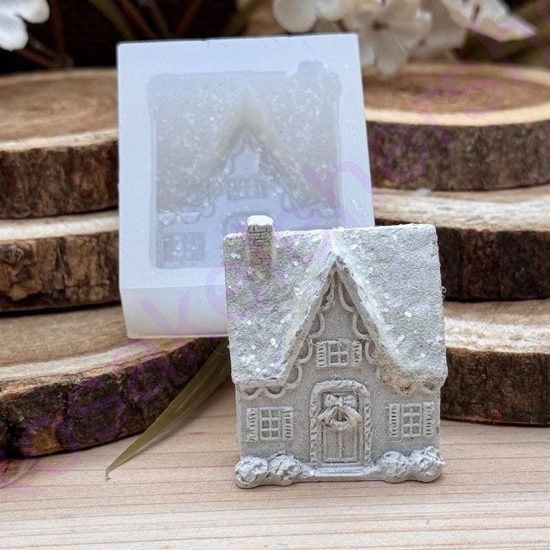 House Resin Mold Charm - Etsy
