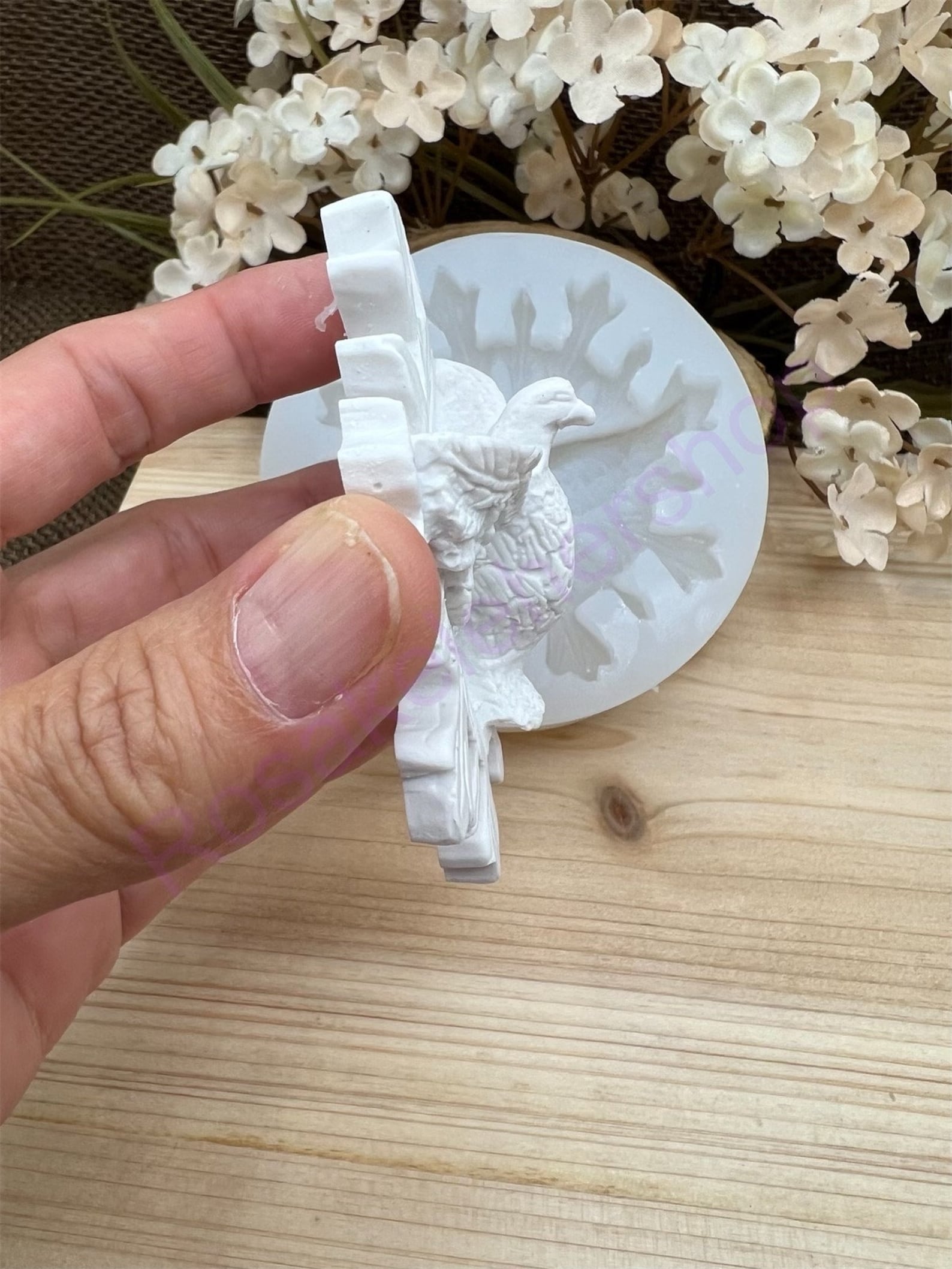 HOLY SPIRIT Silicone Mold #9 for Christmas Ornament-resin-handcrafts ...