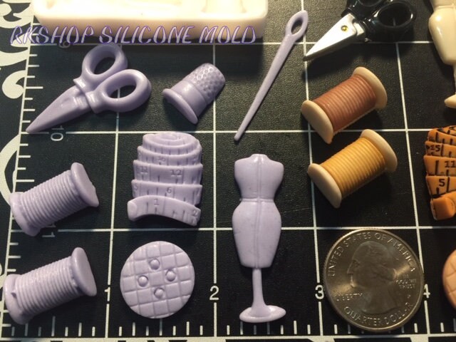 Sewing Gadgets-scissors-needle-thimble-spool-measuring | Etsy