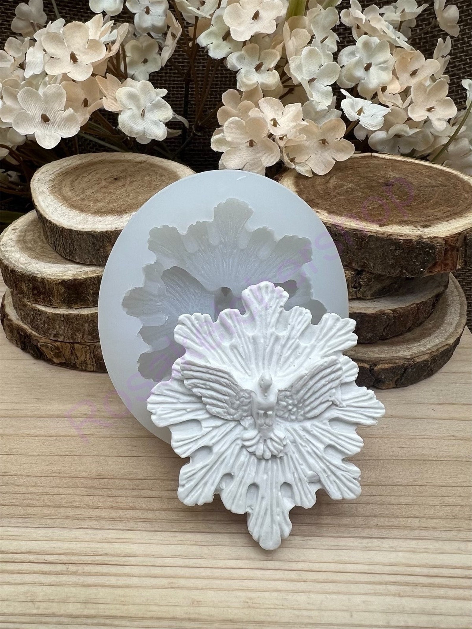 HOLY SPIRIT Silicone Mold #2 Christmas Ornament-resin-handcrafts ...