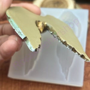 LARGE Angel Wings With Heart Silicone Mold (4) for Resin-handcrafts ...