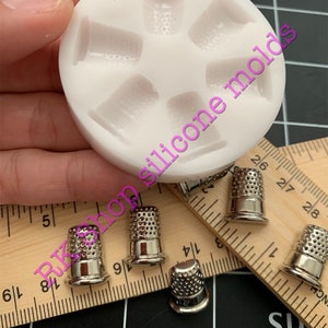 Thimble Size Very Small Silicone Molds for Fondant-handcrafts-resin ...