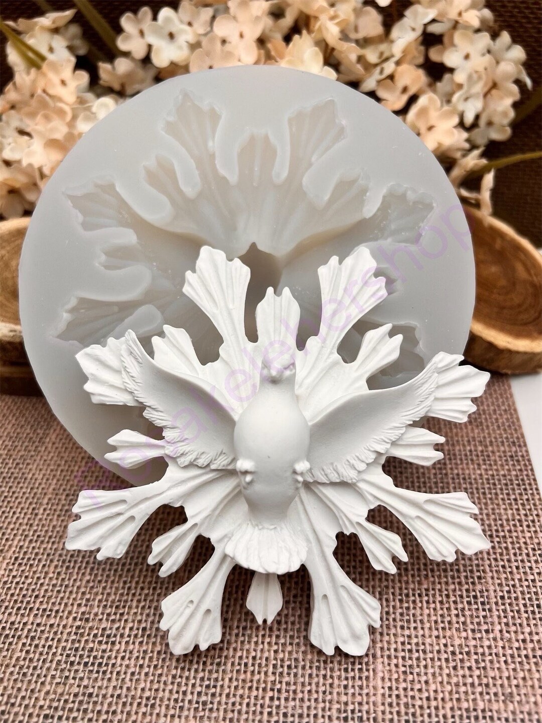 HOLY SPIRIT Silicone Mold #7 for Christmas Ornament-resin-handcrafts ...