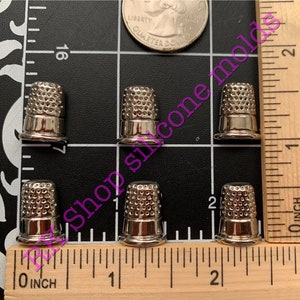Thimble Size Very Small Silicone Molds for Fondant-handcrafts-resin ...