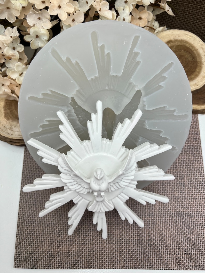 HOLY SPIRIT Handmade Silicone Mold #8 for Christmas Ornament-holidays ...