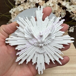 HOLY SPIRIT Silicone Mold #4 for Christmas Ornament-resin-handcrafts ...
