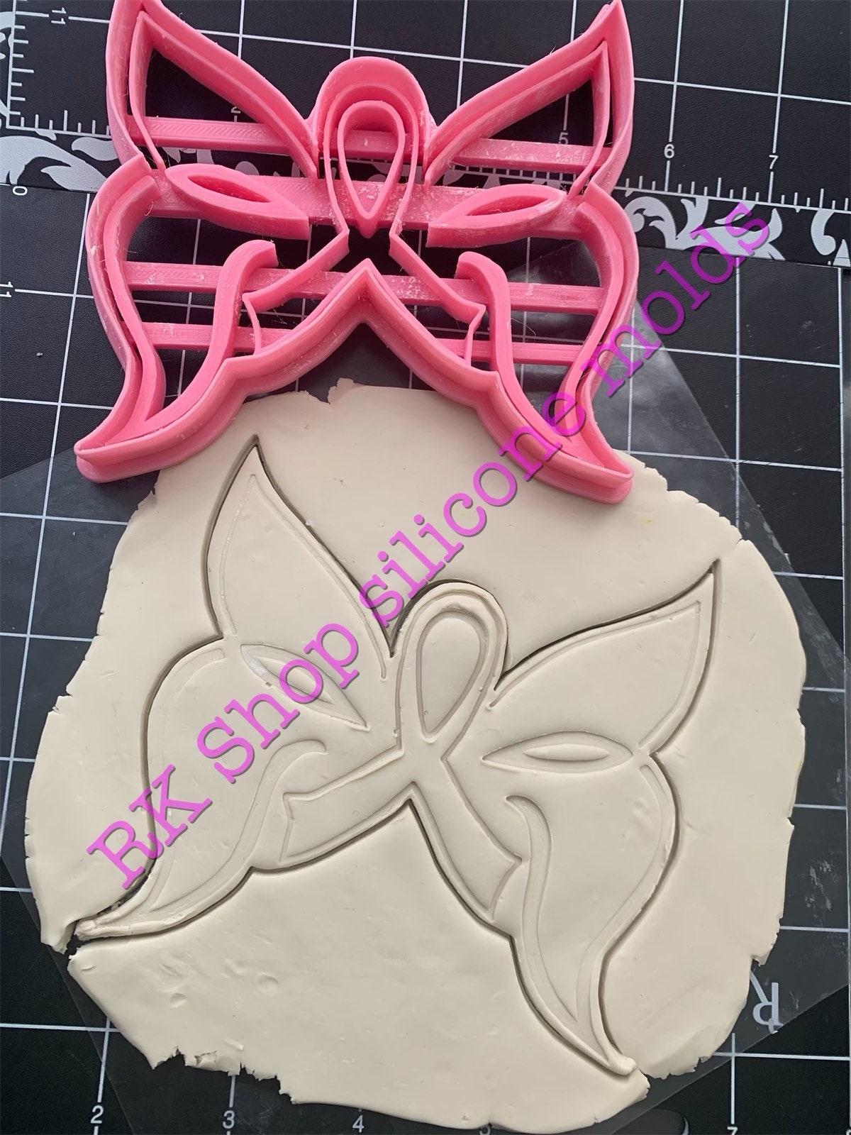 3D printed Butterfly Breast cancer awareness cookie cutter | Etsy