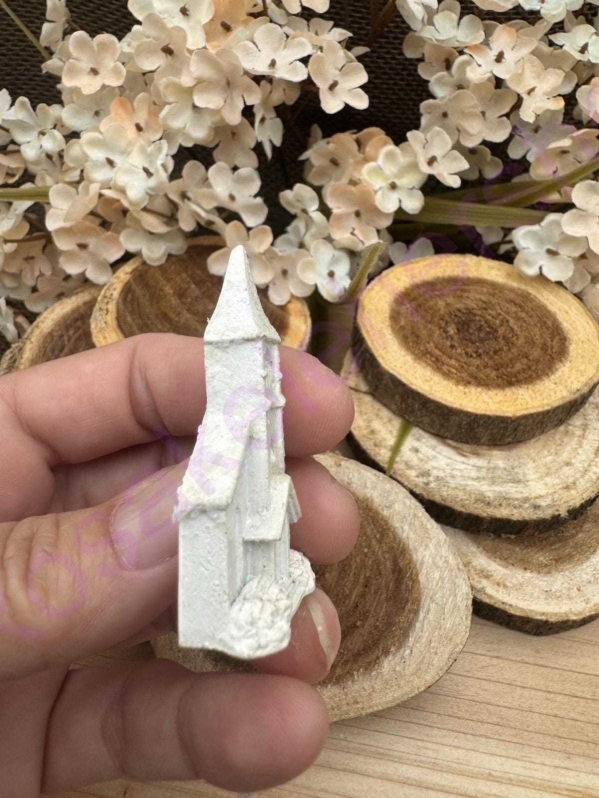 Miniature Rustic Church-chapel Handmade Silicone Mold for Christmas ...
