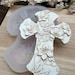 Crucifix-cross With Flowers Silicone Mold for Fondant-resin-polymer ...