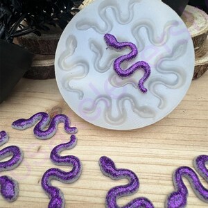 Halloween SNAKE Handmade Silicone Mold-wild Animal for Resin-crafts ...