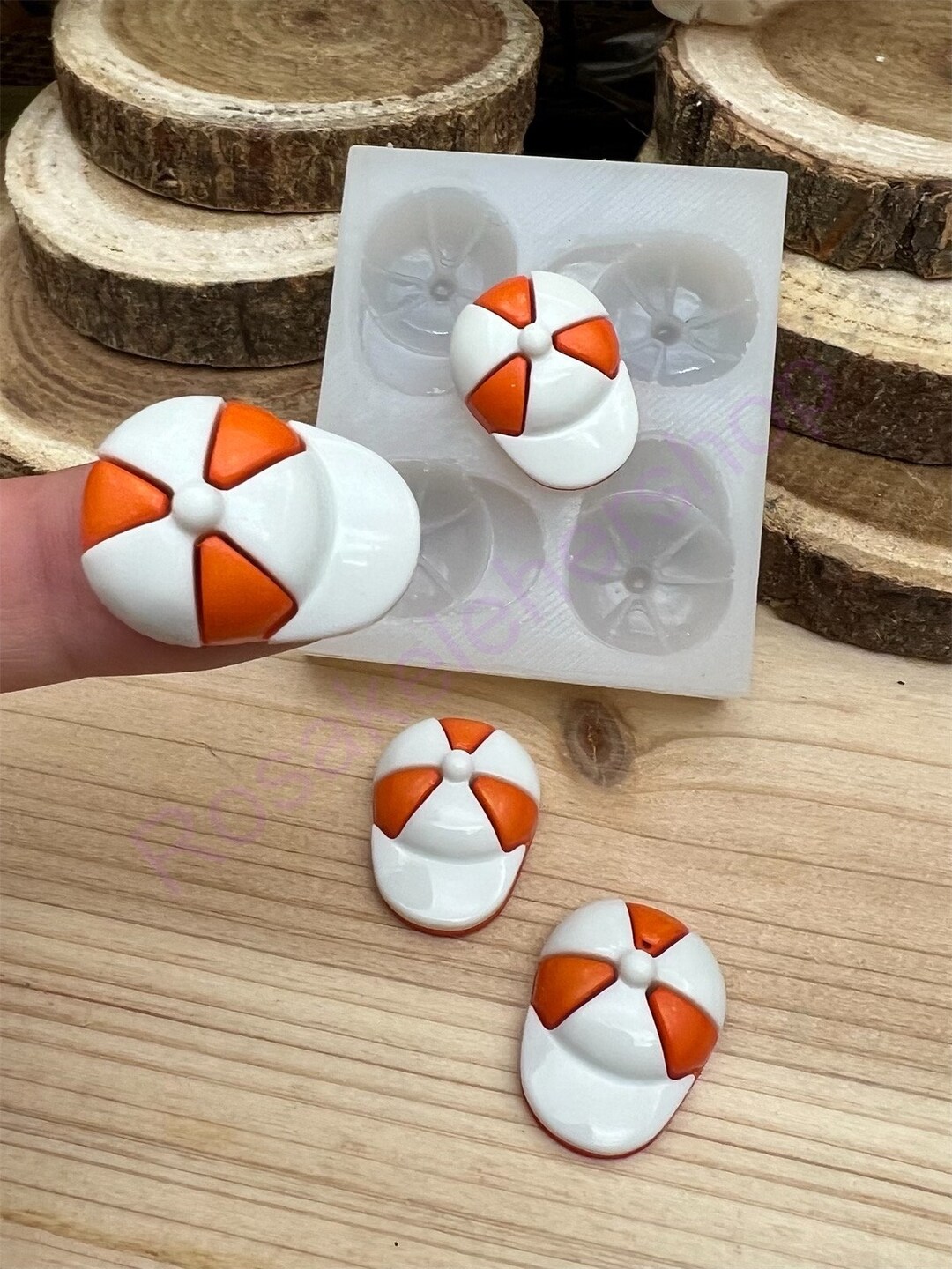 Baseball Cap-hat Handmade Silicone Mold for Fondant-jewelry Making ...