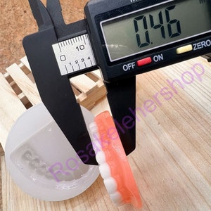 Silicone MOLD to Make 3D FAKE Toy Shine Dentures (this is Not Real ...