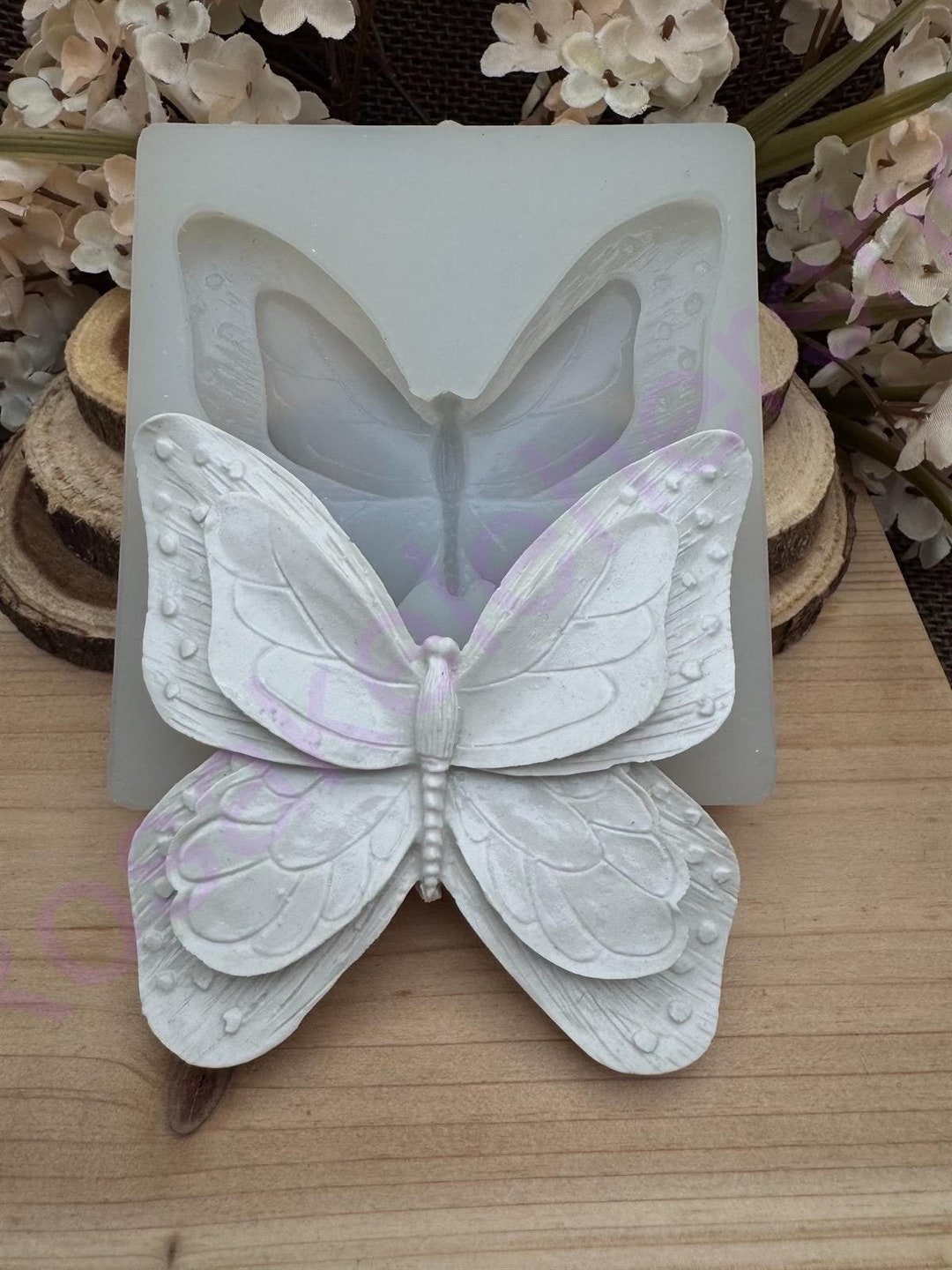 BUTTERFLY Handmade Silicone Mold Insects-bugs-spring-summer Molds for ...