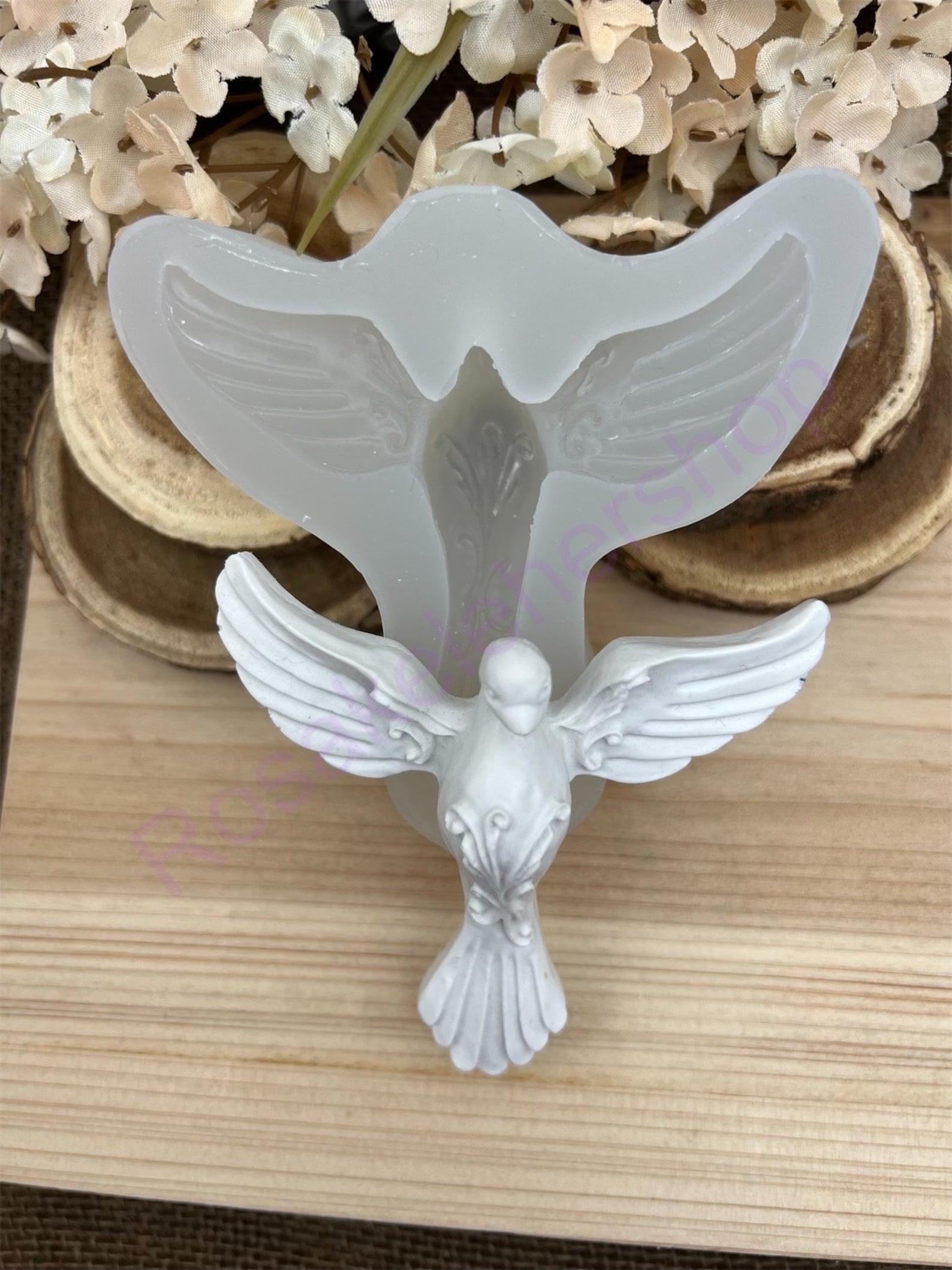 Pigeon Dove Bird Handmade Silicone Mold for Christmas & Religious ...