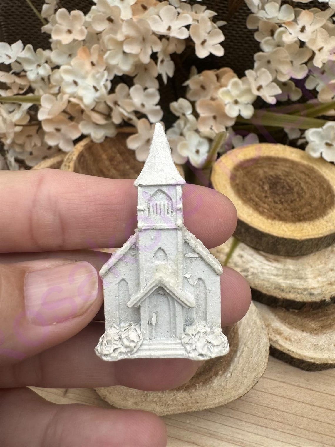 Miniature Rustic Church-chapel Handmade Silicone Mold for Christmas ...