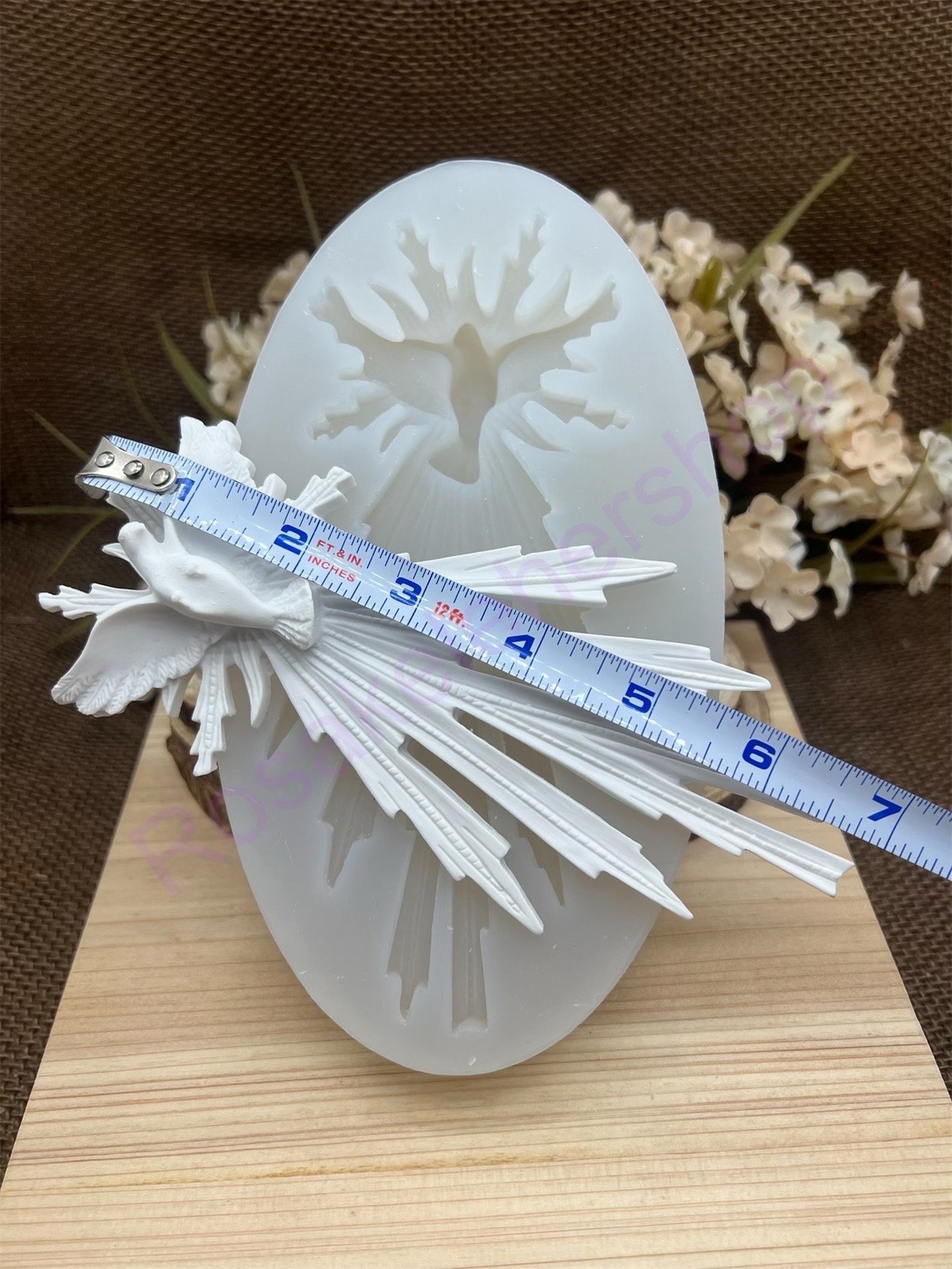 HOLY SPIRIT Silicone Mold #14 for Christmas Ornament-resin-handcrafts ...