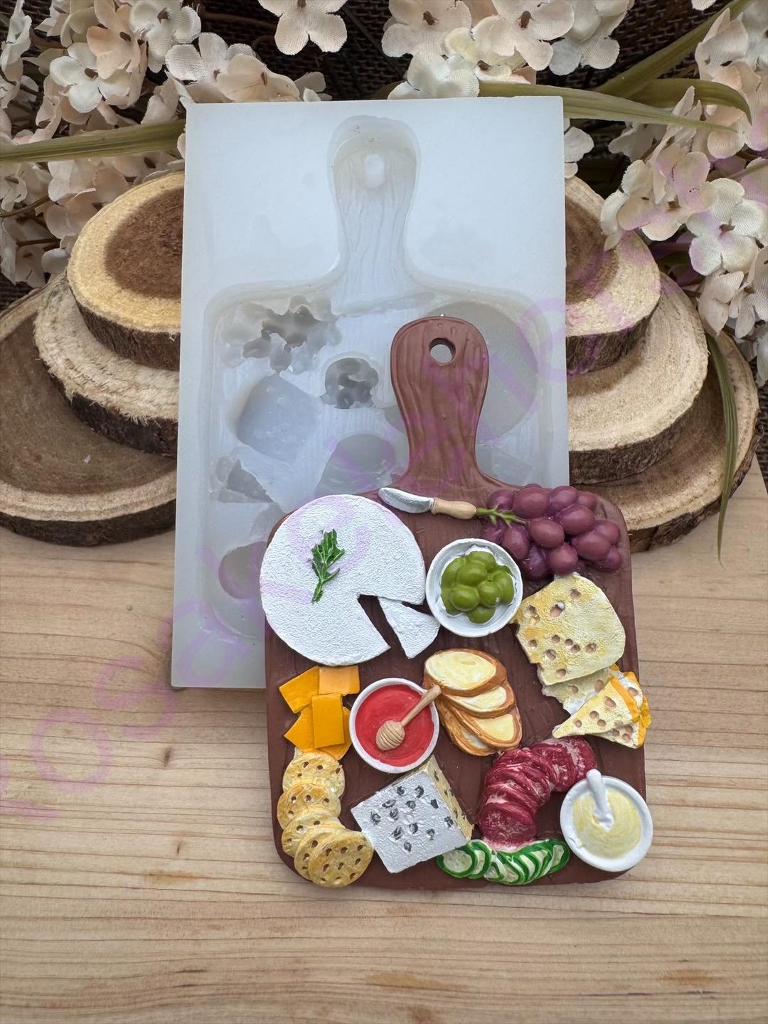 Cold Cuts Board-charcuterie Board Handmade Silicone Mold-cheeses-fruits ...