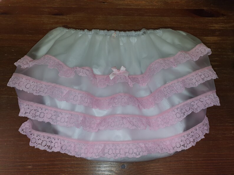 46/48 Hip Lace Ruffle Clear Plastic Waterproof - Etsy