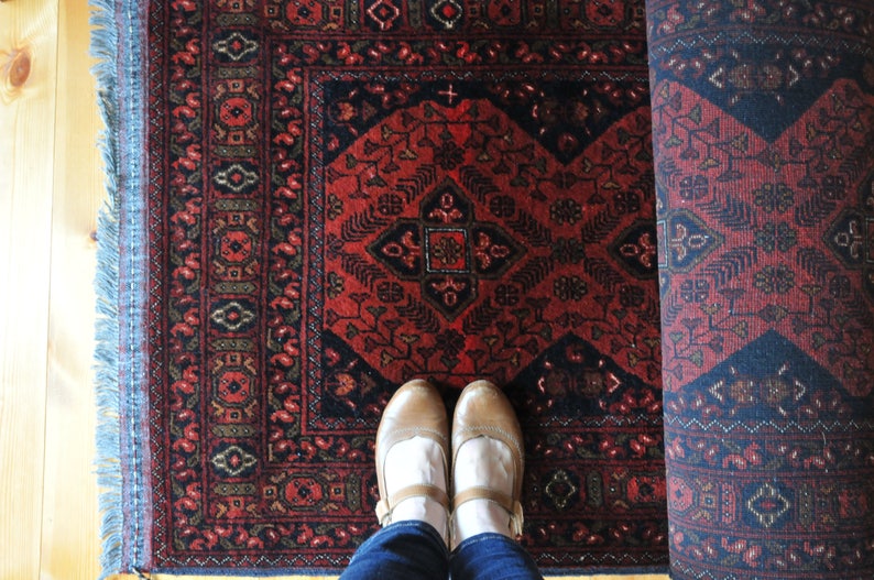 3 X 9 Persian Runner Rug Afghan Khal Mohammadi Runner Rug Red - Etsy