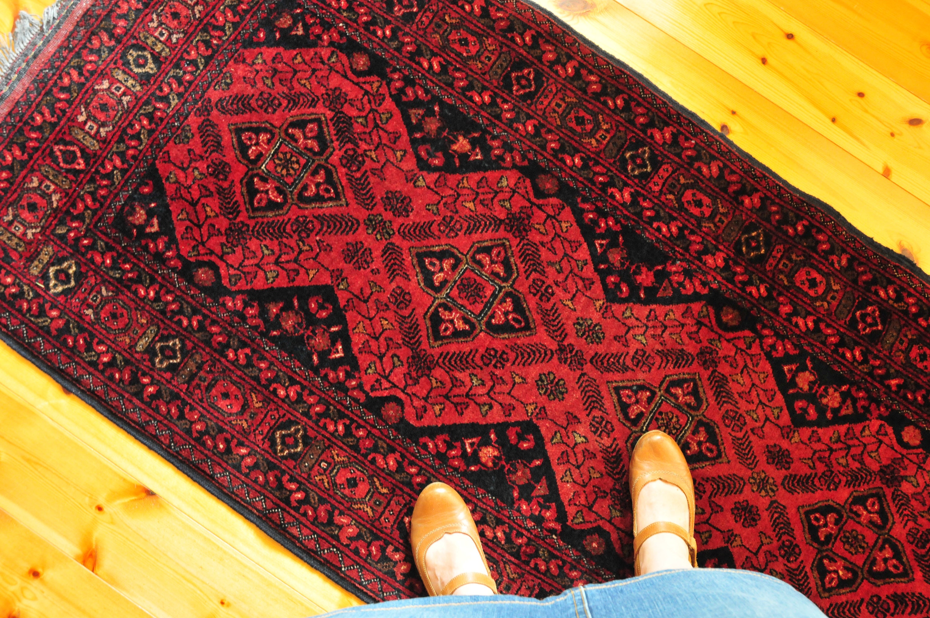 3 x 9 Persian Runner Rug Afghan Khal Mohammadi Runner Rug Red | Etsy